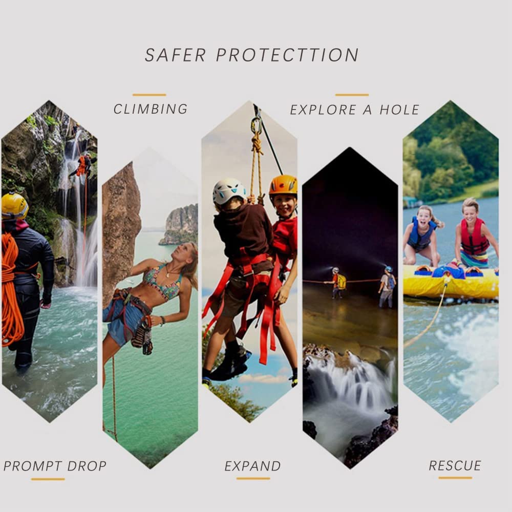 S.E.PEAK 35kN Rescue Figure 8 Descender Climbing Gear Downhill Equipment Rigging Plate Rappeling Device for Rock Climbing/Aluminum Alloy,Red