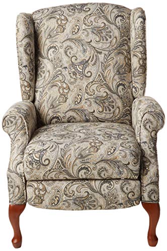 Lane Home Furnishings 6002-11 Luisa Prussian Hi Leg Recliner,Medium
