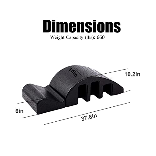 Pilates Spine Corrector, Pilates Massage Bed, Multi-function yoga Equipment for Balance, Core Strengthening and Stretching Balanced Our Body