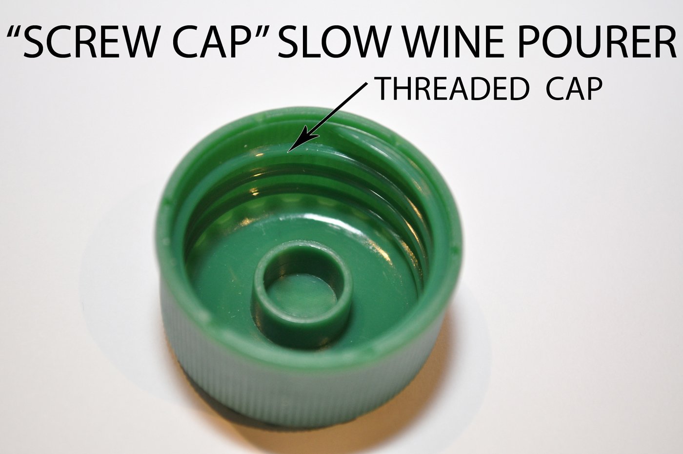 Screw Cap Slow Wine Pourer, Pack of 100