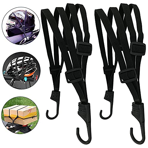 NSQFKALL Lashing Luggage Straps Straps Expander with Hooks 2 Pieces with Hooks Bike Accessories Road Bike Lights Back