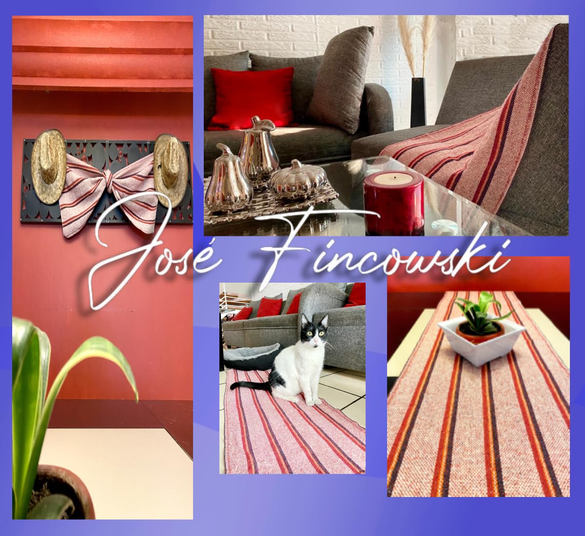 JF José Fincowski - Multipurpose Rag 140 x 47 cm. Mexican Jerga + Bonus, Ultra Absorbent Kitchen Cloths, Ideal Rags for Mopping and Cleaning Floors, Bathroom, and Kitchen. Mopping Rags.