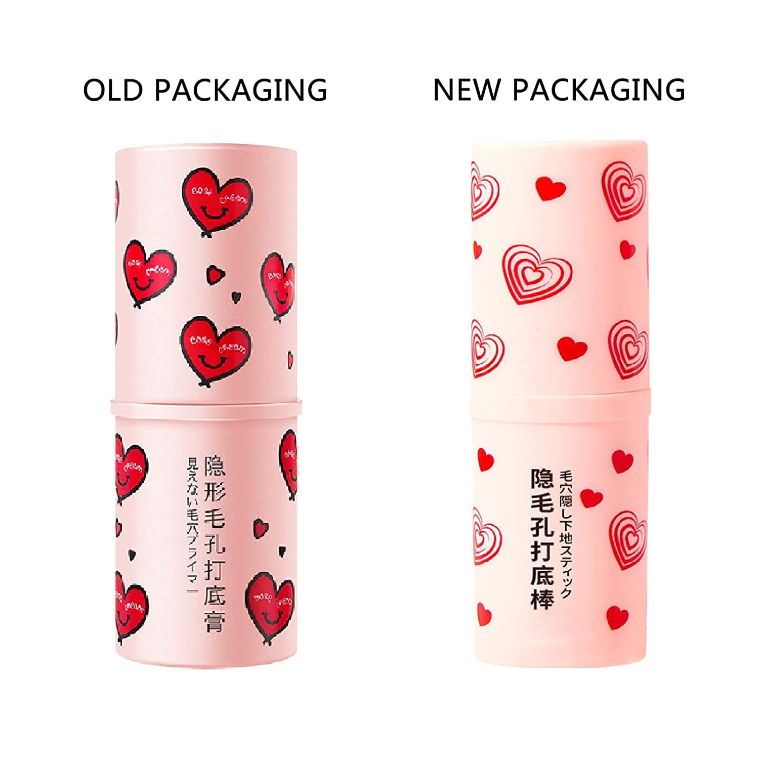 Jorlzeut 2023 Magical Pore Eraser Waterproof Face Primer Stick,Matte Priming Makeup Blur Stick Invisible Stick, for (2PCS) , 0.16 Ounce