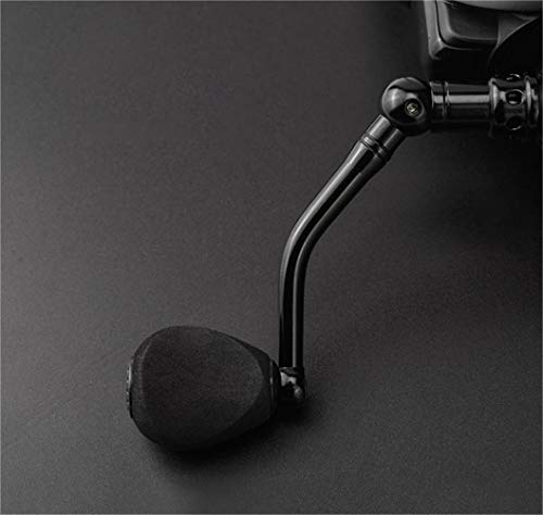 LLJPYX7L Fishing Reel Black, 4.7:1 Powerful Gear Ratio is More Durable and Suitable for novices. Left and Right Interchangeable for Ocean, Lake, River, Beach (Size : 4000)