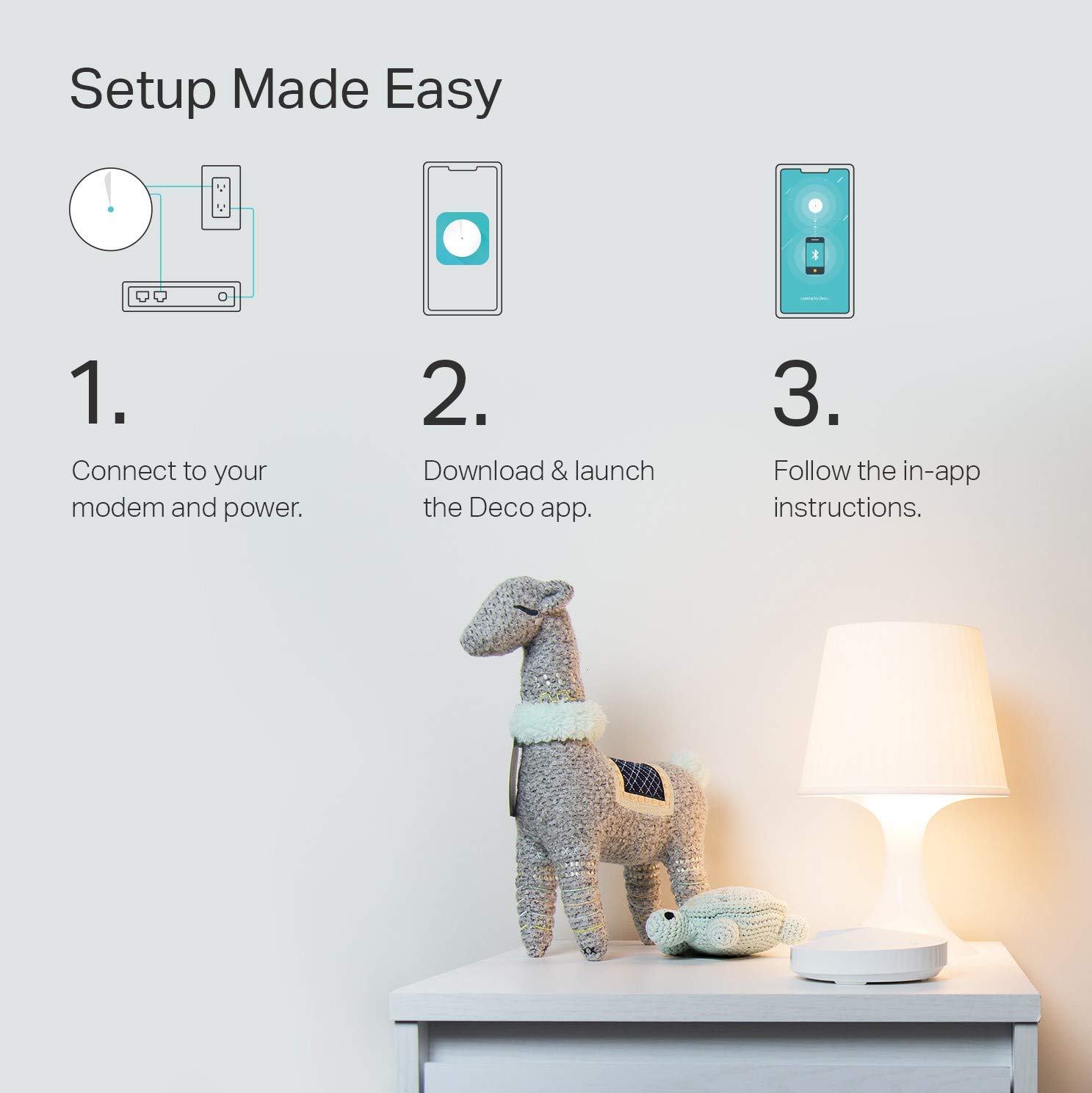 TP-Link Deco Mesh WiFi Router (Deco M5) β Dual Band Gigabit Wireless Router, Quad-core CPU, MU-MIMO, HomeCare, Parental Control, Up to 2,000 sq. ft. Coverage, Works with Alexa, 1-pack