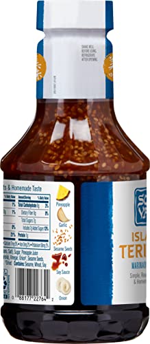 Soy Vay Island Teriyaki Marinade and Sauce, 20 Ounce Bottle (Package May Vary)