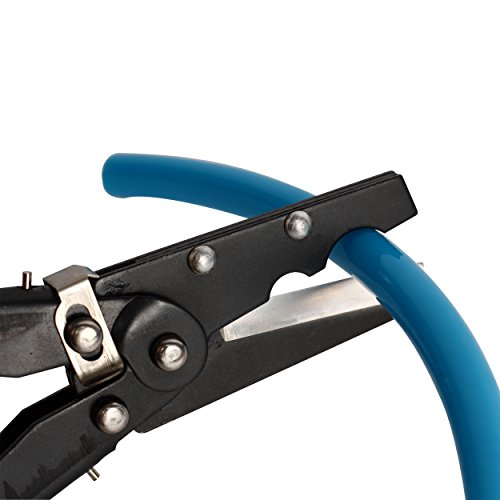 SNS Soft Tube Cutter Pipe Cutter Hose Cutter Plastic Tubing Cutter New Black Whole Body Steel Material for PU PE Nylon Tube TK-2