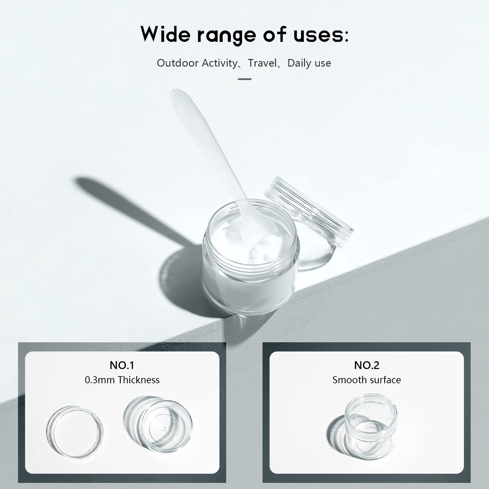 SIGOEI 13 Pack Travel sub-bottling set airless Pump Bottles set TSA Approved AS Cosmetic Travel Containers for Lotion, Shampoo, Cream, Soap (vacuum pump bottle 13 Pack)