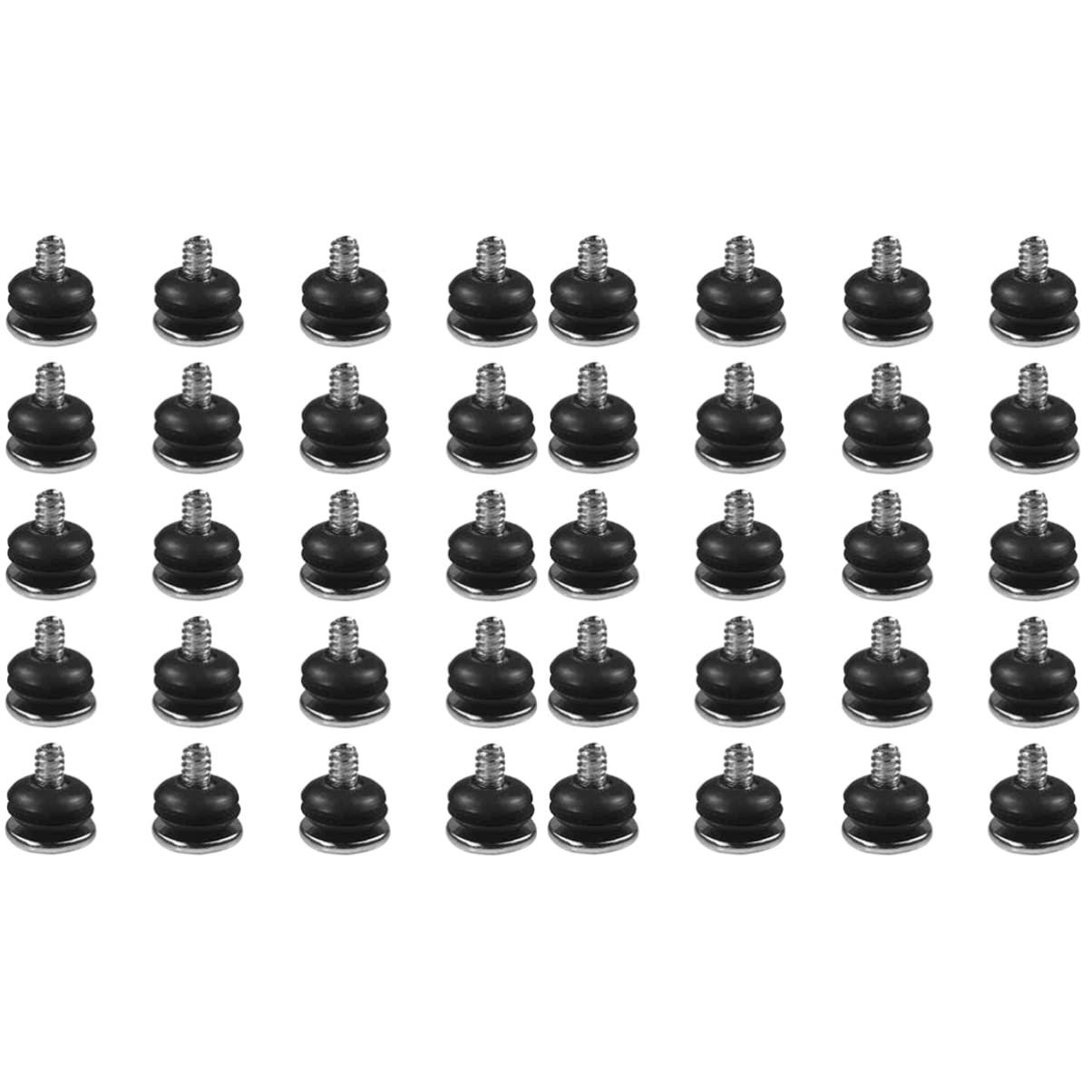 SOLUSTRE 40 Pcs Hard Disk Damping Screw Computer Screws Hard Drive Screws Laptop Stand Computer Cases Standoff RGB Computer case Hard Drive Repair Screw Computer Hard Drive Screw Electronic