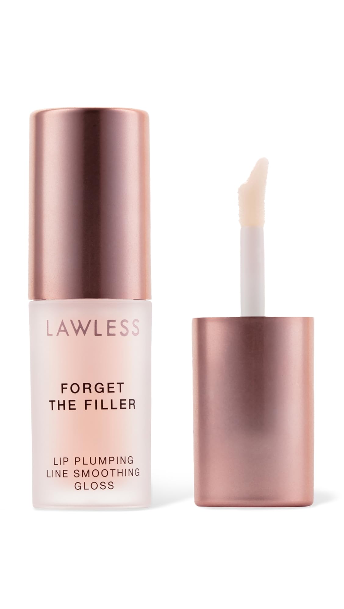Lawless Women's Mini Rosy Outlook Lip Plumper, Rosy, 0.058 oz