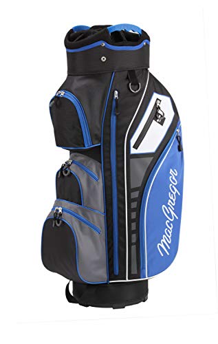 MacGregor Men's DCT3000 Set & Golf Bag Golf Club Package Set, Black/Royal, 5-SW, Putter
