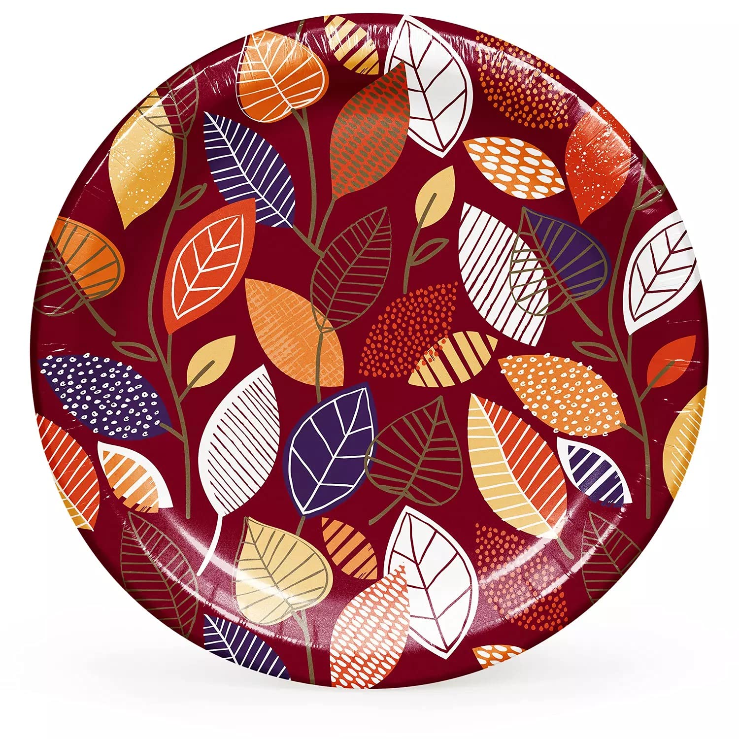 Member's Mark Little Leaves Paper Plates, 10" (90 Count)