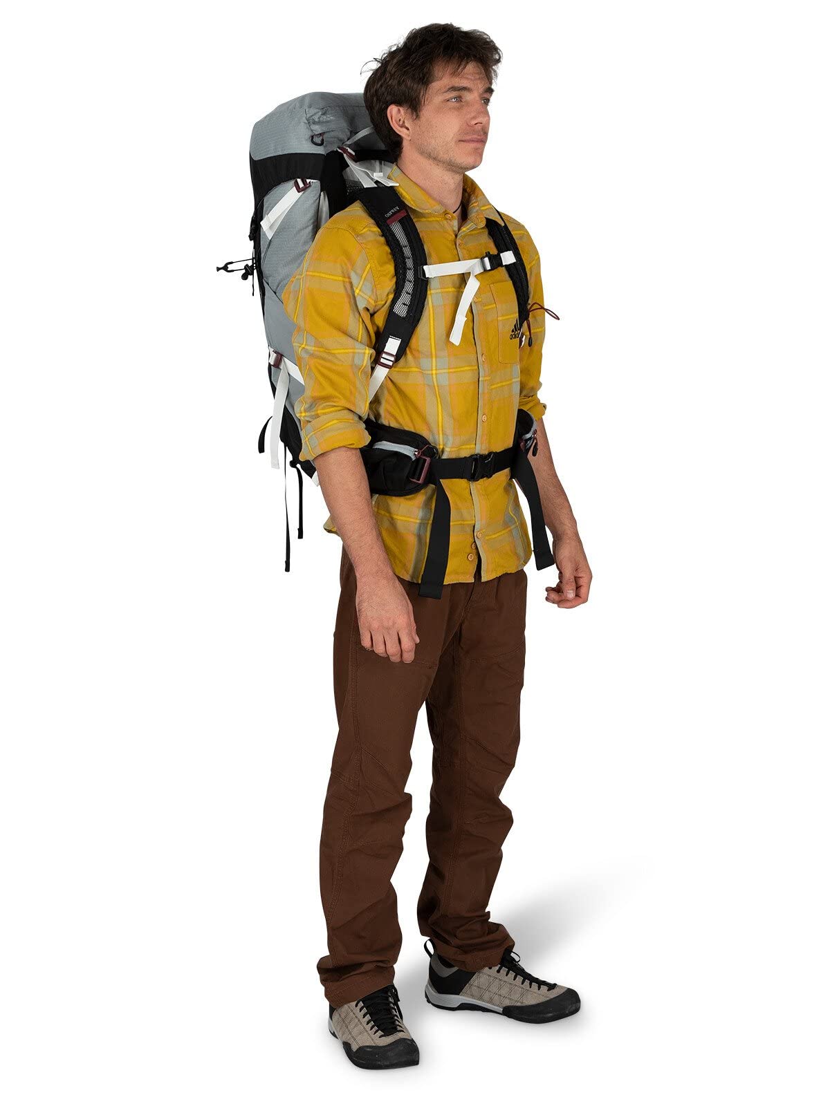 Osprey Stratos 36L Men's Hiking Backpack, Smoke Grey