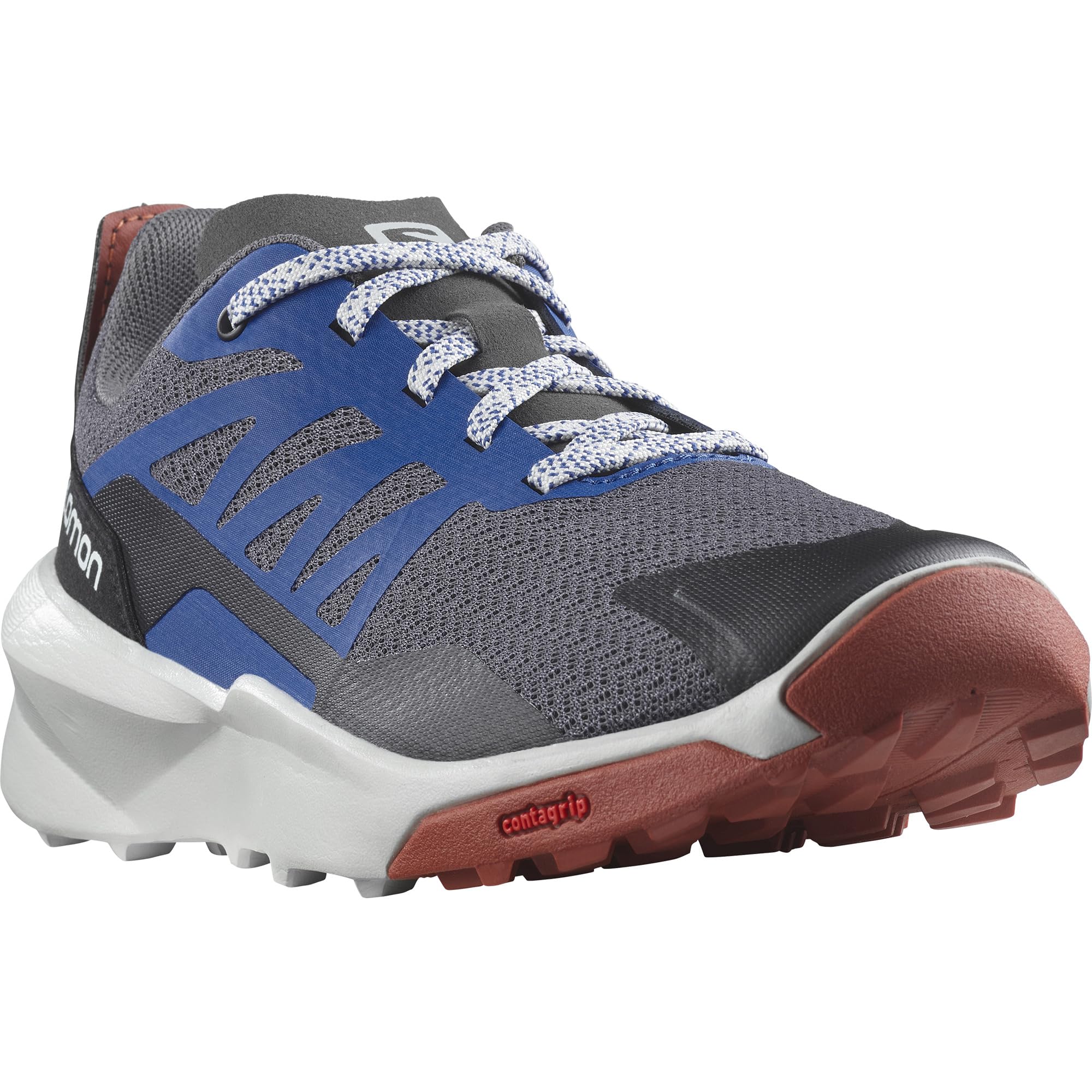 Salomon PATROL Shoes for Kids, Magnet / Lunar Rock / Burnt Henna, 7