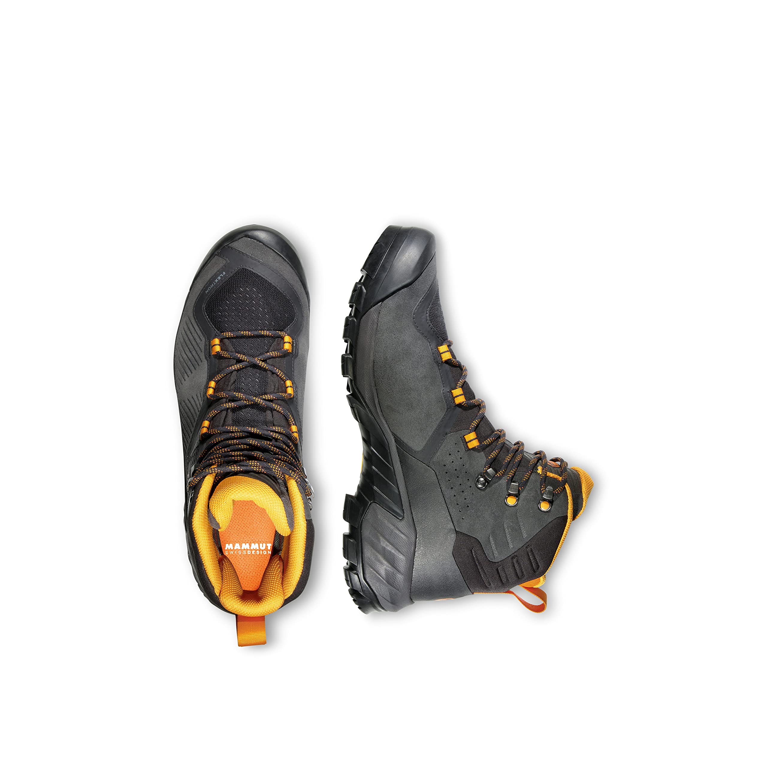Mammut Men's Camping High Rise Hiking Boots, Bungee Magma, 10