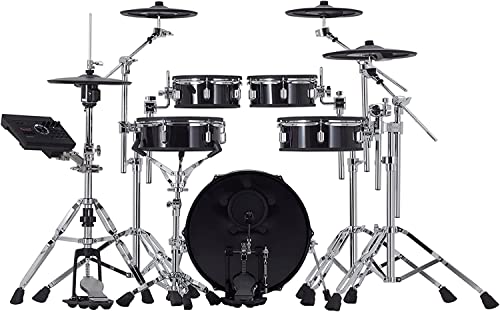 Roland VAD307 V-Drums Acoustic Design Electronic Drum Set Bundle with 3.5mm Audio Cable, Drumstick Bag, 3 Pairs of Drumsticks, and Austin Bazaar Polishing Cloth