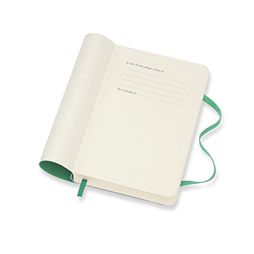 Moleskine Classic 12 Month 2022 Daily Planner, Soft Cover, Pocket (3.5" x 5.5"), Ice Green