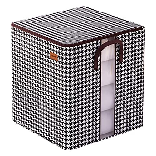 Visual Clothes Storage Bag, Wardrobe Sorting Storage Box Portable Storage Bag Winter Quilt Storage Box