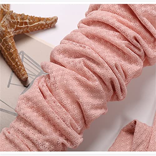 n/a Long Driving Riding Gloves Thin Section Half Finger Arm Guard Arm Sleeve Sleeve Hand Sleeve Summer Women's (Color : A, Size : 54 * 7cm)
