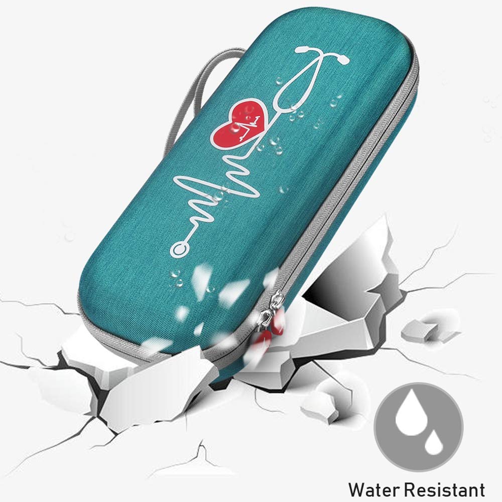 Trjgtas Storage Bag Carrying Case for Classic Iii Stethoscope Pouch Sleeve Box Protection Case(Green)