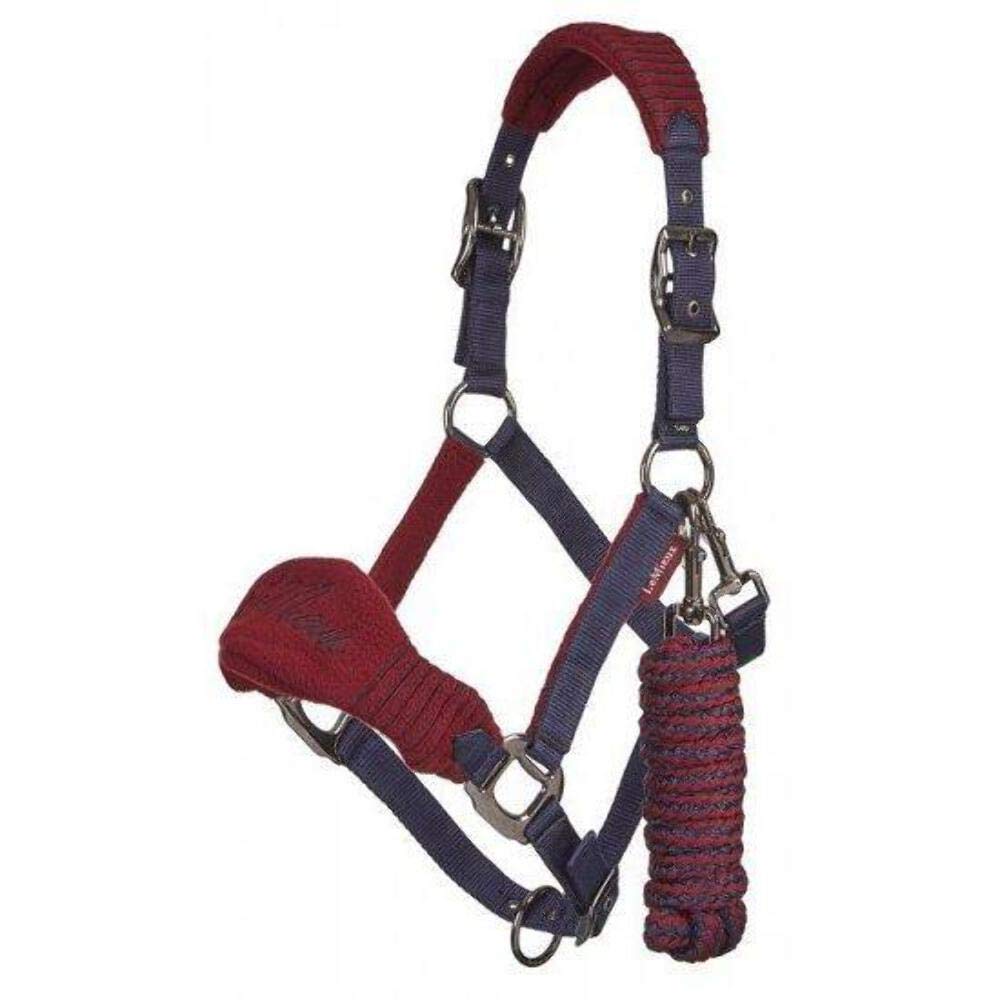 LeMieux Vogue Fleece Headcollar - Halter & Leadrope (Peacock - Cob)