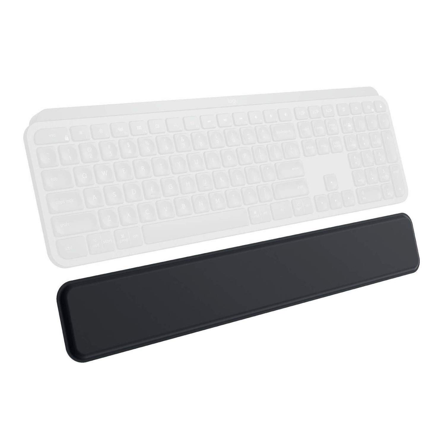 Logitech MX Keys Wireless Illuminated Keyboard (Multi-OS) Bundle with MX Master 3 Advanced Wireless Mouse for Mac and MX Palm Rest