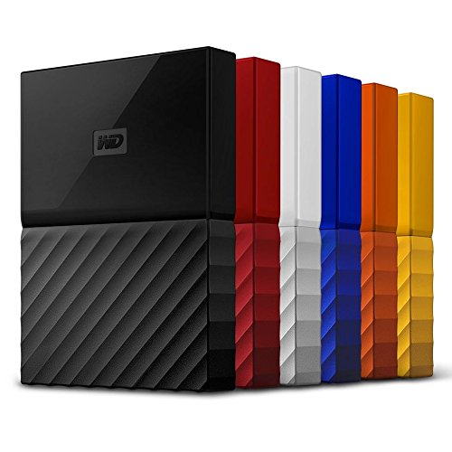 WD 2TB Black My Passport Portable External Hard Drive - USB 3.0 - WDBYFT0020BBK-WESN
