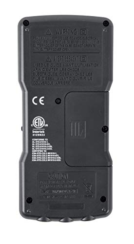 Sperry Instruments DM6850T Digital Multimeter, Thin, TRMS, Bluetooth, Autoranging, 600 V AC/DC, 10A Current, ConTinuity, Resistance, Capacitance, Frequency, Temperature