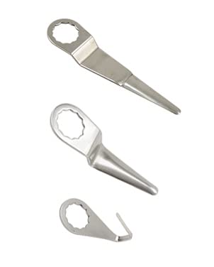Professional Grade Auto Windshield Glass Removal, Pneumatic Cold Cutting Air-Knife Tool, with 3 Free Cutting Blades (ST-T04-0111)