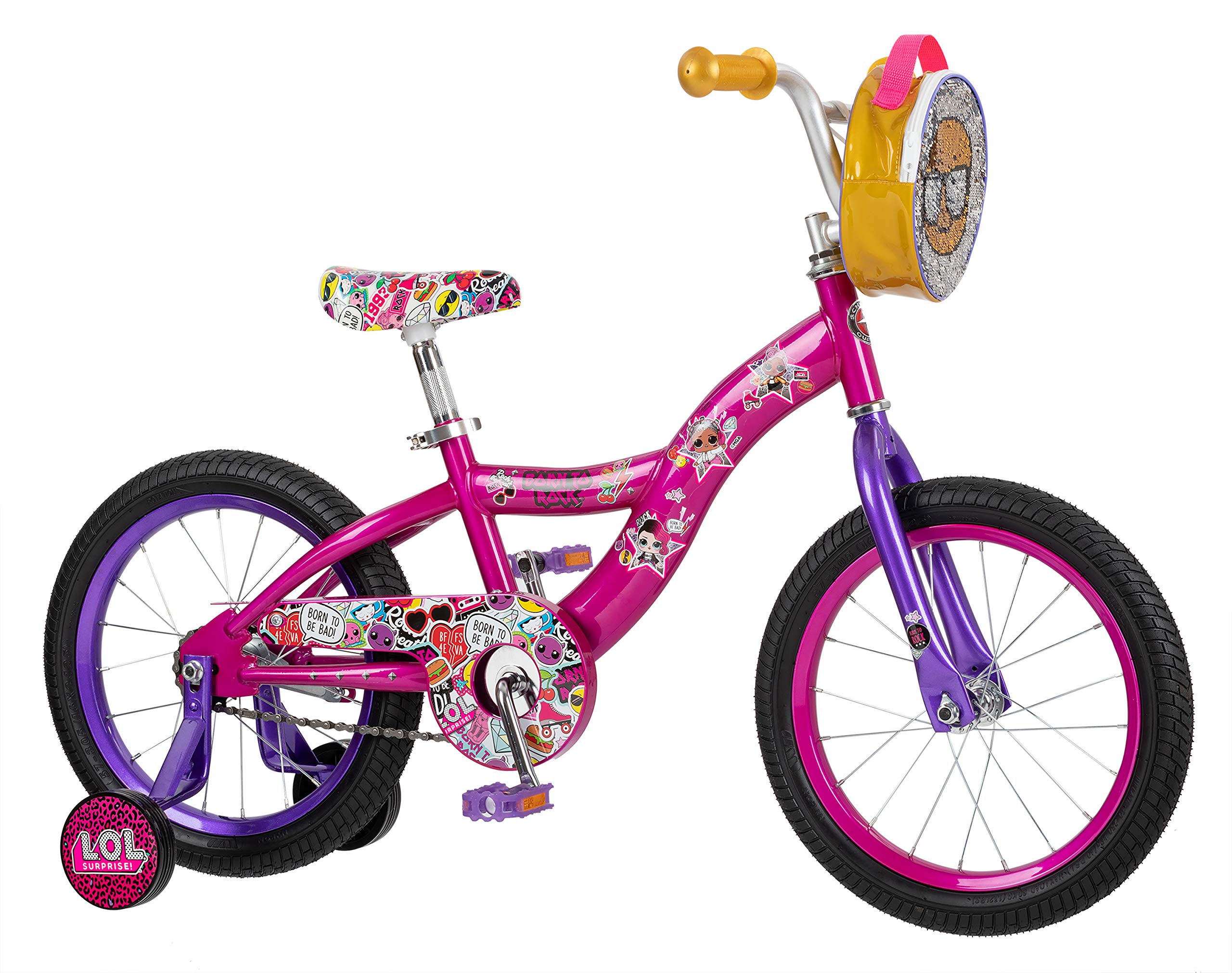 LOL Surprise Girls Bike, 16-Inch Wheels, Pink