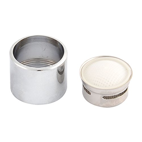 Qtqgoitem Stainless Steel Household Faucet Filter Net Nozzle 21mm Female Thread 2 Pcs Silver Tone (Model: 710 365 703 88b d48)