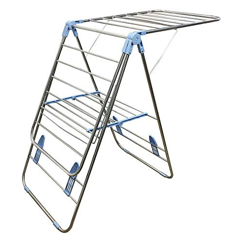 TimmyHouse Clothes Drying Rack Folding Collapsible Clotheslines Laundry Hangers