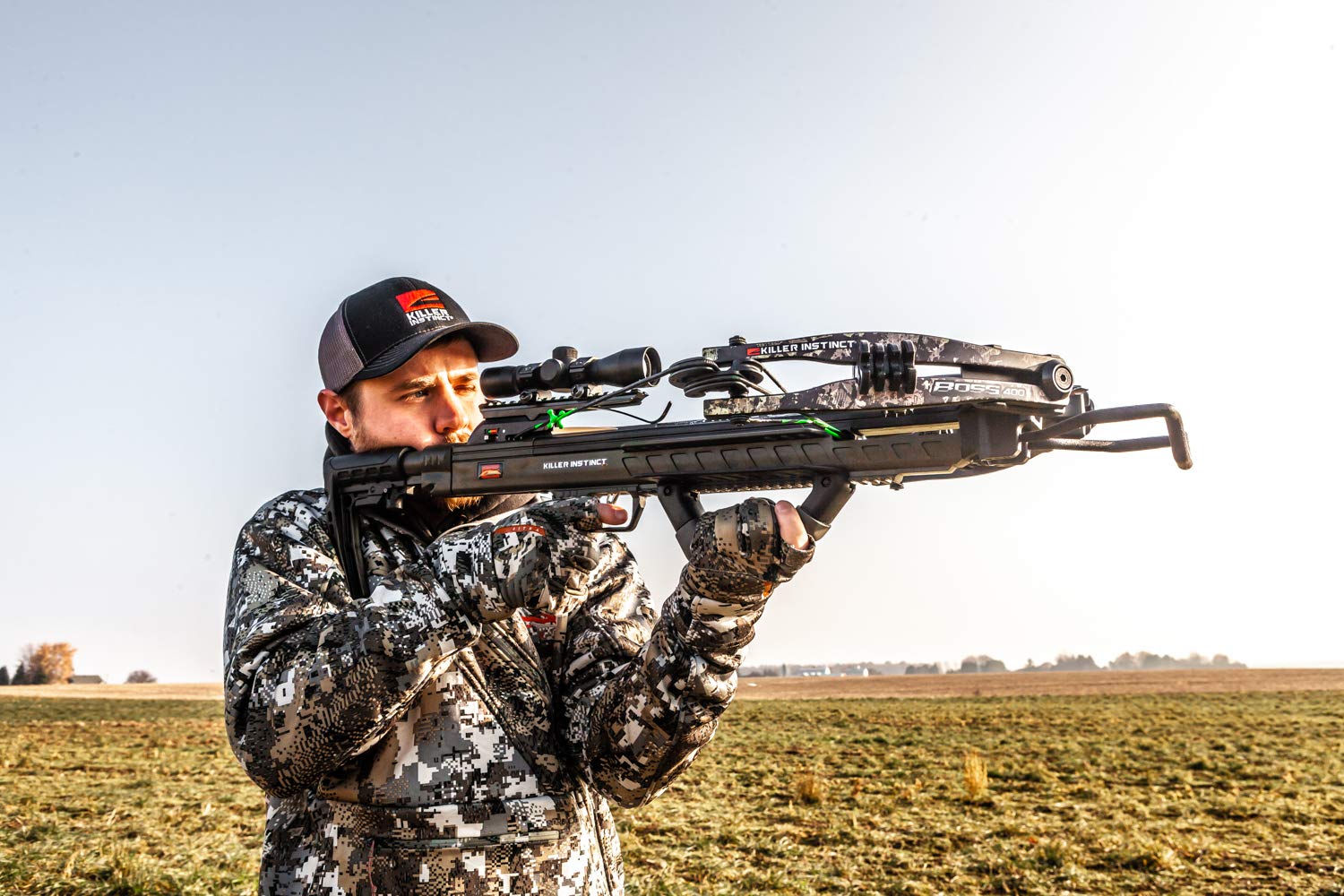 Killer Instinct Lumix™ Scope 4 X 32. This Crossbow Scope is Great for Any Beginner!