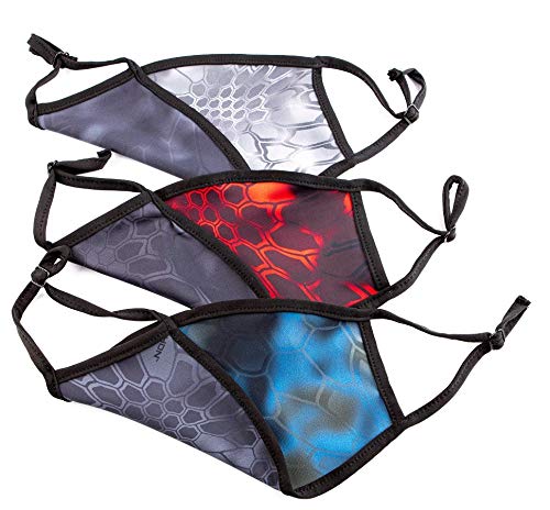 Kryptek Standard Shield LITE FACE MASK-3 Pack, Multi, S/M
