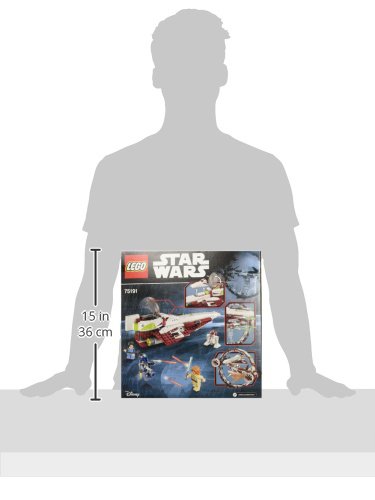 LEGO 6175769 Star Wars Jedi Starfighter with Hyperdrive 75191 Building Kit for 9 - 14 years (825 Pieces)