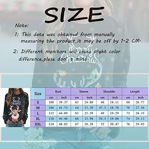 Sweatshirt For Women Trendy Crewneck Loose Shirts Long Sleeve Sweatshirts Drop Shoulder Pullover Clothes Outfits Red