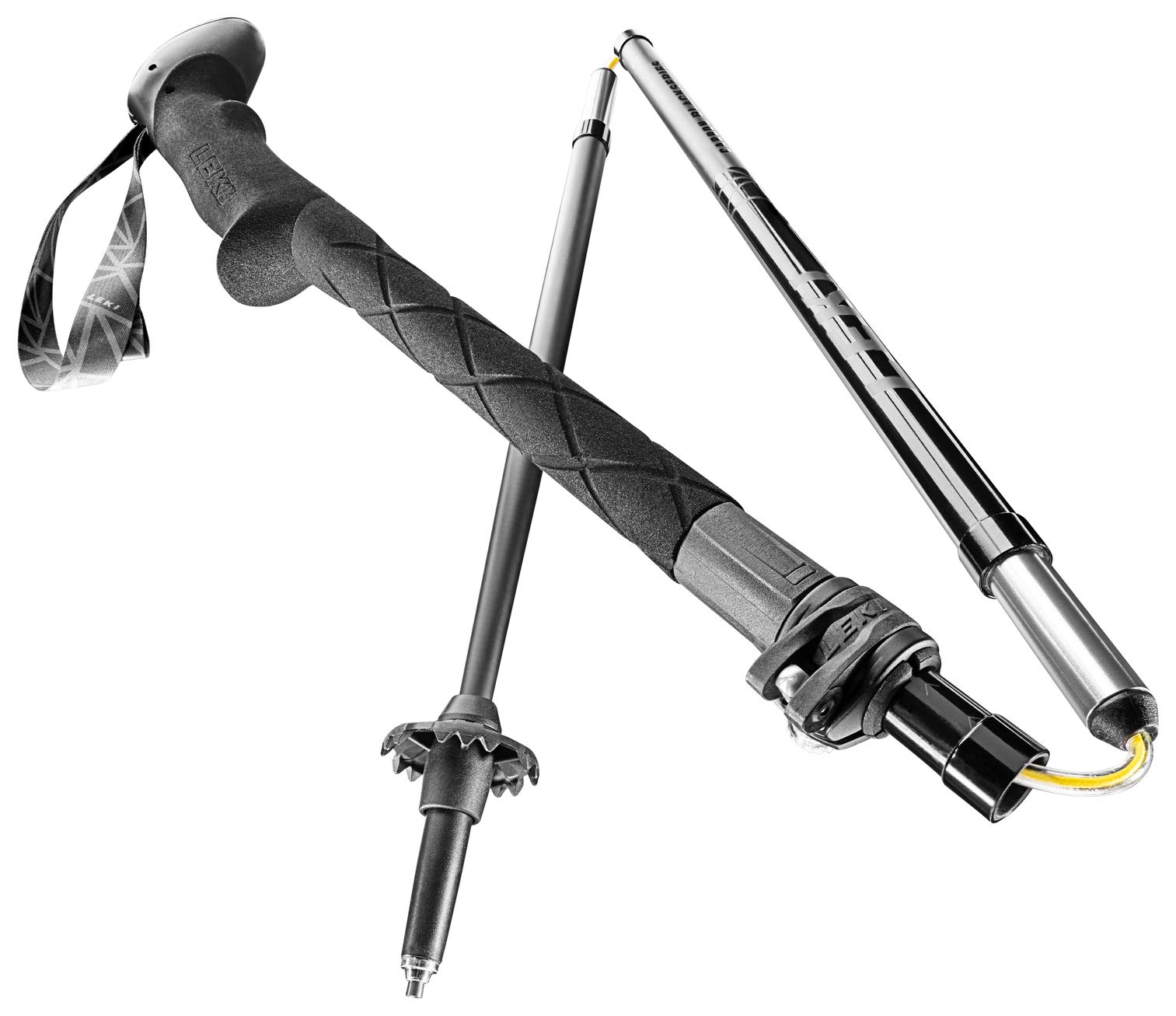 LEKI Micro Vario Carbon Black Series Pole Pair