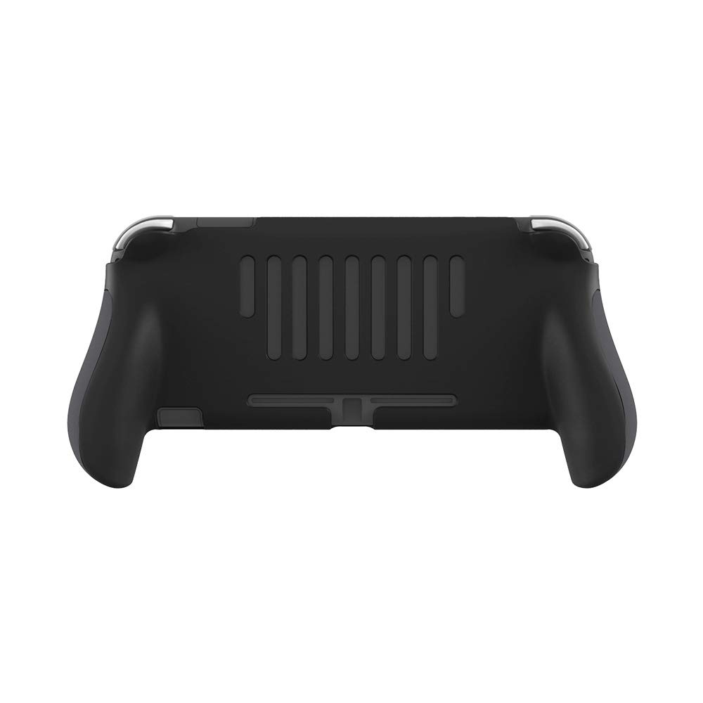 MOSISO Hand Grip Case, Ergonomic Comfortable Controller Thumb Handle Grip Case Compatible with Nintendo Switch Lite (July 2019 Released 5.5 inch), Protective Portable Carrying Hard Shell Cover, Black