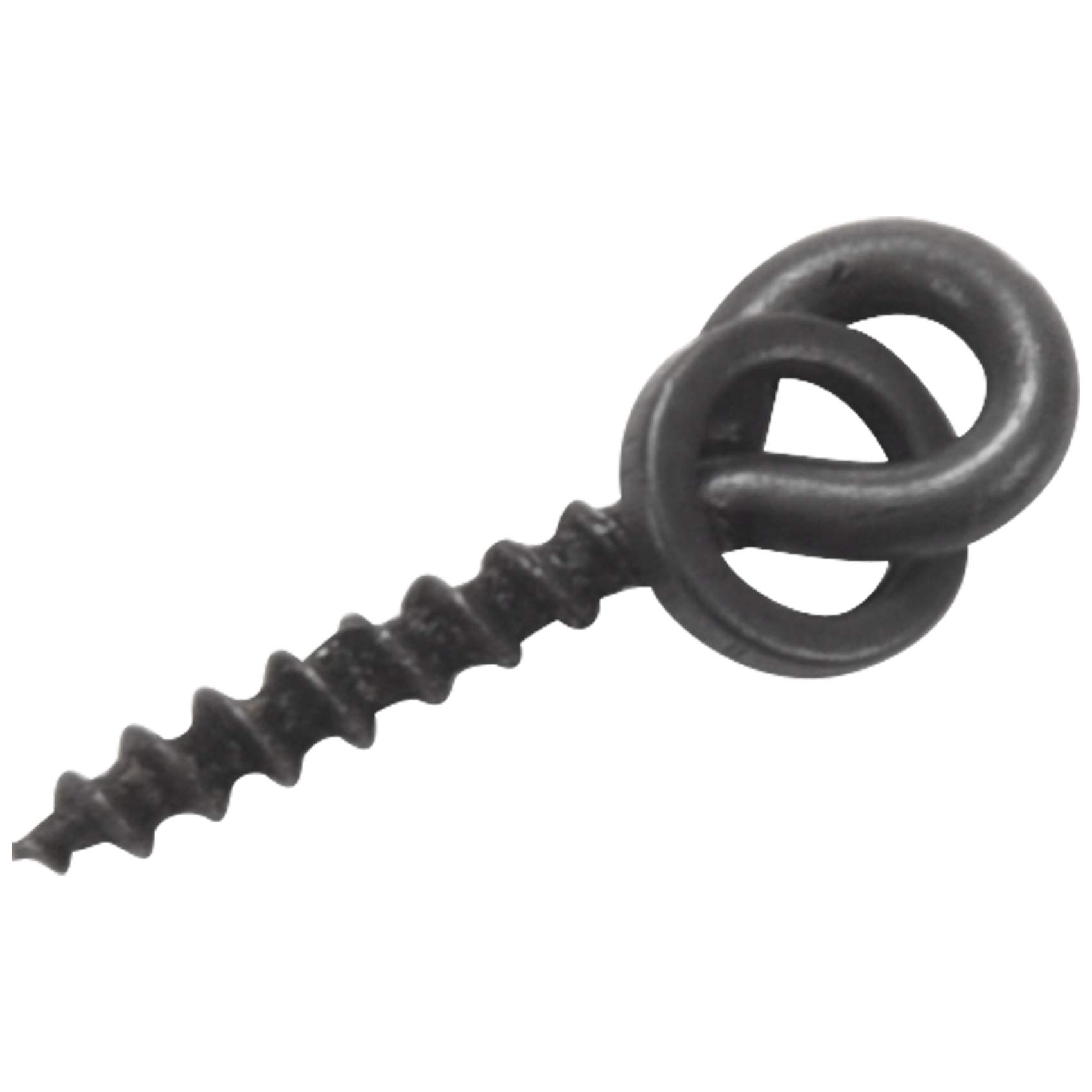 Pockety 50pcs Fishing Boilie Screw with Solid Ring Bait Tool Chod Rigs Fishing Hair Tackle Accessory
