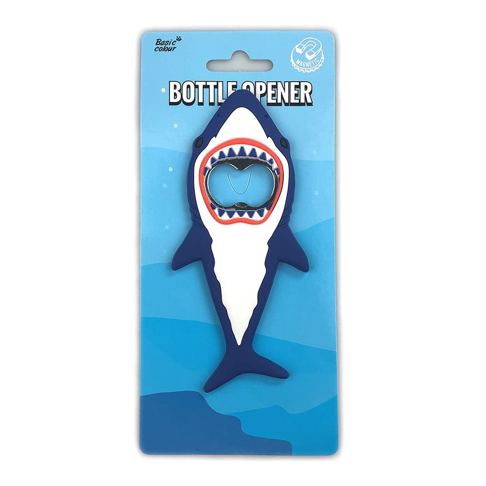 Shark Bottle Opener, Beer Bottle Opener Magnetic Bottle Opener for Dad Boyfriend Bartender