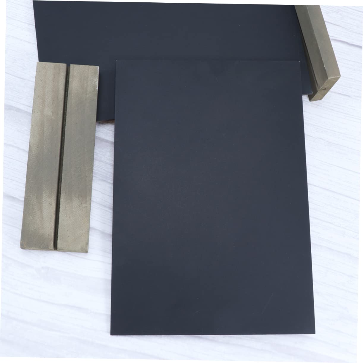 MAGICLULU 6pcs Mini Blackboard Chalkboards School Sign Farmhouse Kitchen Chalkboard Wedding Place Mini Writing Board Wedding Signs Mini Chalkboard Double-Sided Blackboard Simple Bamboo Food