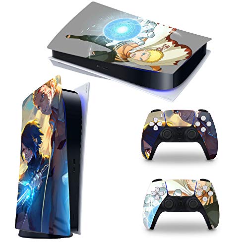 Leaf Ninja - PS5 Digital Edition Skin Console and 2 Controller, Vinyl Decal Sticker Full Cover Protective