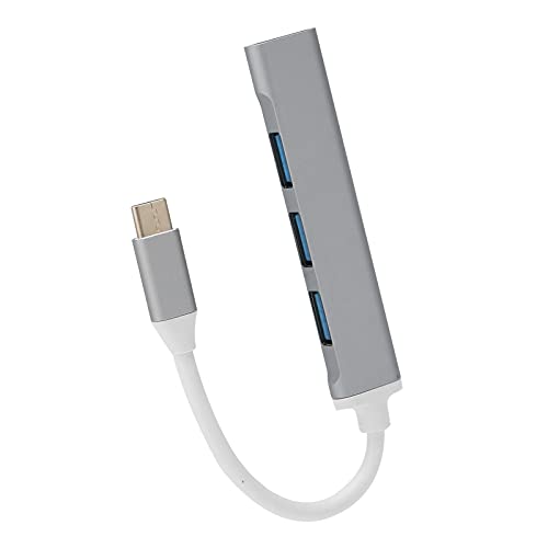 USB C Hub, 4 in 1 USB Adapter with 1 x USB 3.0/3 x USB2.0, 4 Ports USB Type C to USB Hub Adapter, Portable USB Docking Station