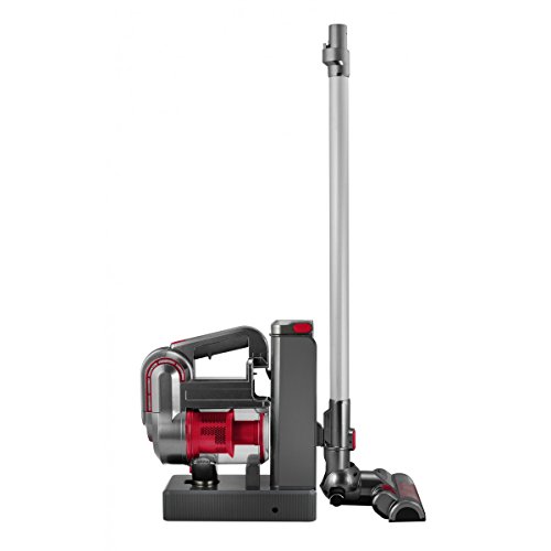 Kalorik Red/Silver 2-in-1 Cordless Cyclonic Vacuum Cleaner 2-in-1, Red
