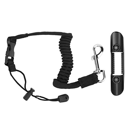 Kayak Paddle Safety Rope, 179g Canoe Adjustable Safety Rope, Stainless Steel Screw for Canoe Fixed Kit Boat Mount Kit Kayak Accessory