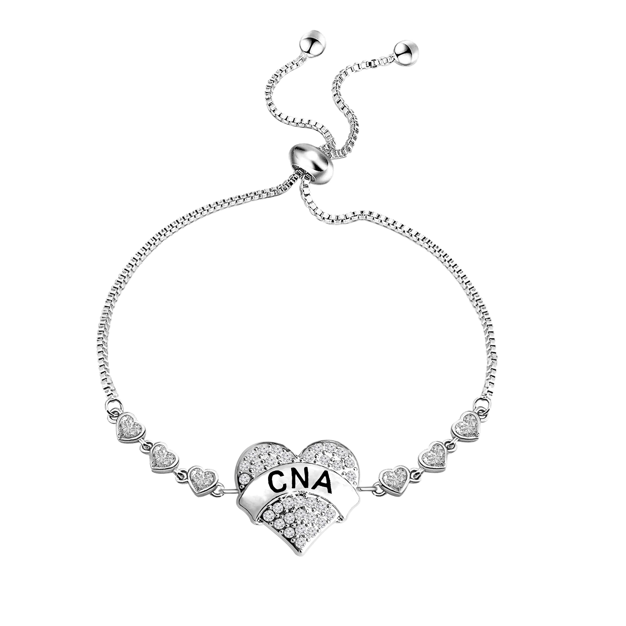MAOFAED CNA Gift Certified Nurse Assistant Gift CNA Thank You Gift Nursing School Gift Medical Student Gift (CNA copper br silver)