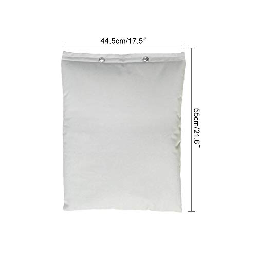 Insulated Pouch, ETSAMOR 17 x 21 Inches Backflow Preventer Insulation Pouch Cover for Winter Pipe Freeze Protection, Controller and Water Sprinkler Valve Box ( Pale Khaki )
