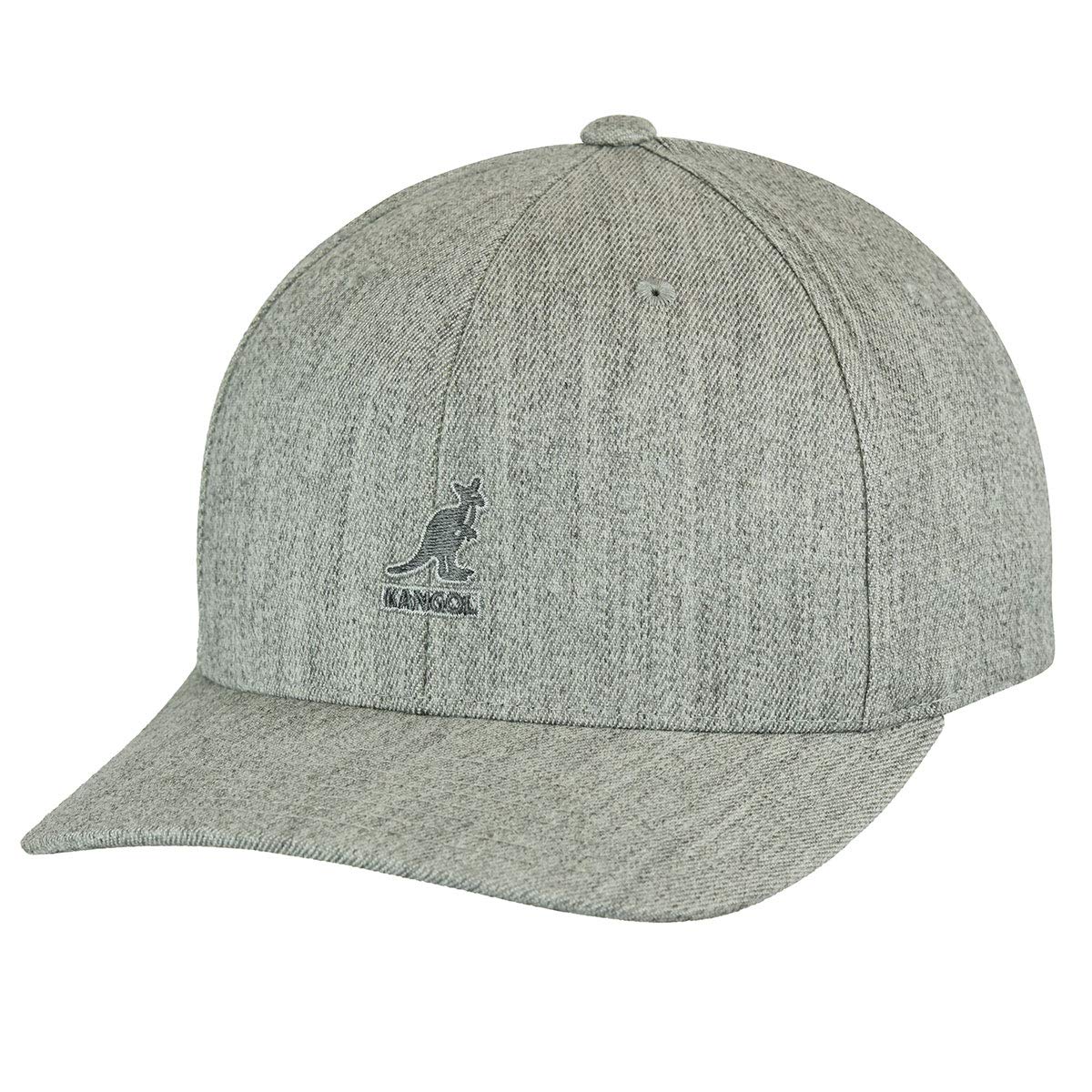 Kangol Wool Flexfit Baseball Hat for Men and Women, Small-Medium, Flannel