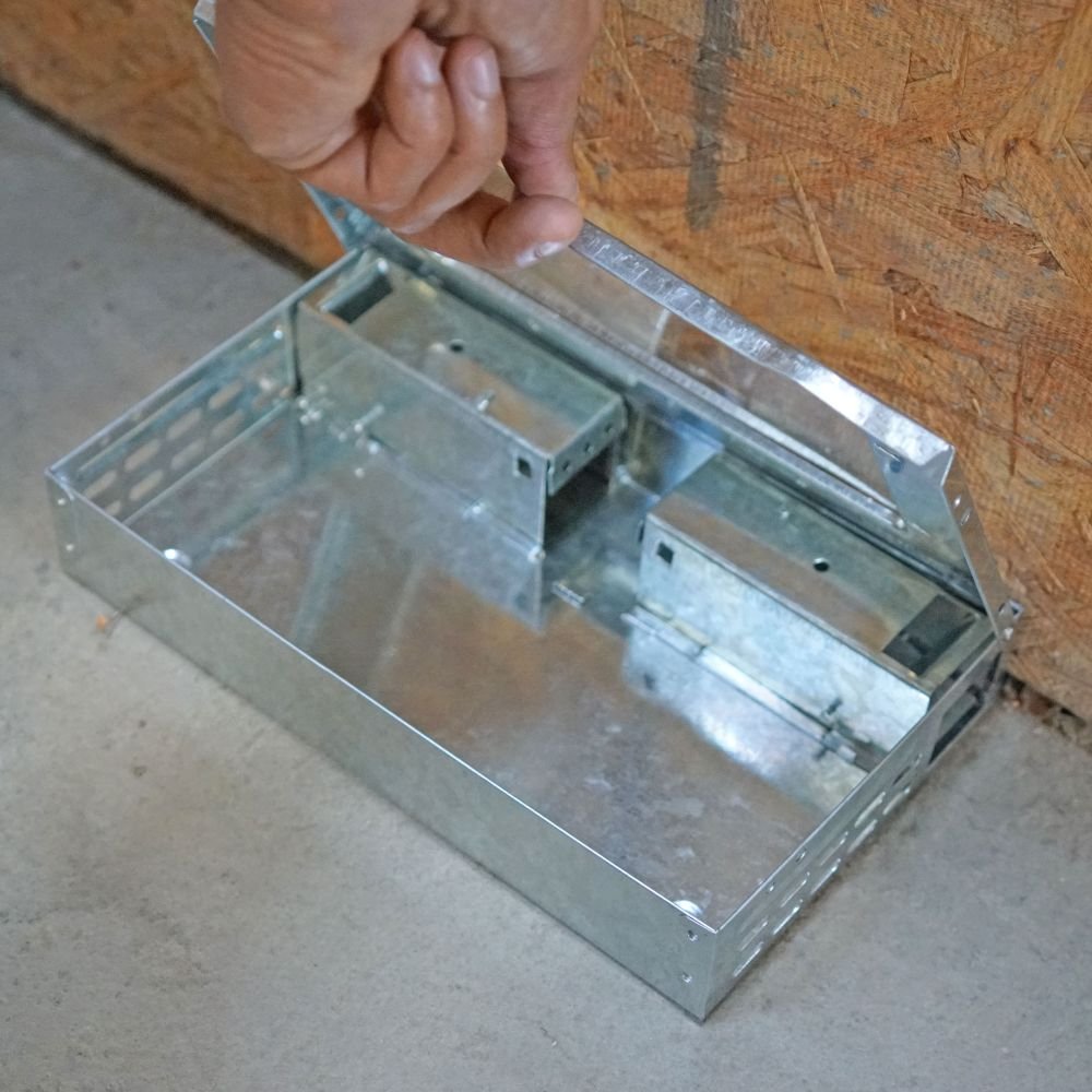Southern Homewares iTrap Multi-Catch Clear Top Humane Repeater Mouse Trap, 4-Pack