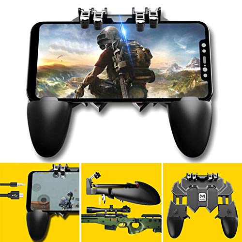 Ruiqas Gaming Grip, Joystick Mobile Phone Gamepad Controller for PUBG Game